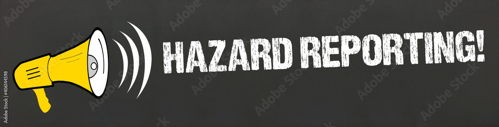 Hazard Reporting! Stock Illustration | Adobe Stock