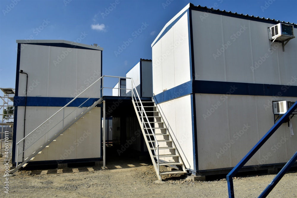 Portacabin, porta cabin, temporary labors camp , Mobile building in ...