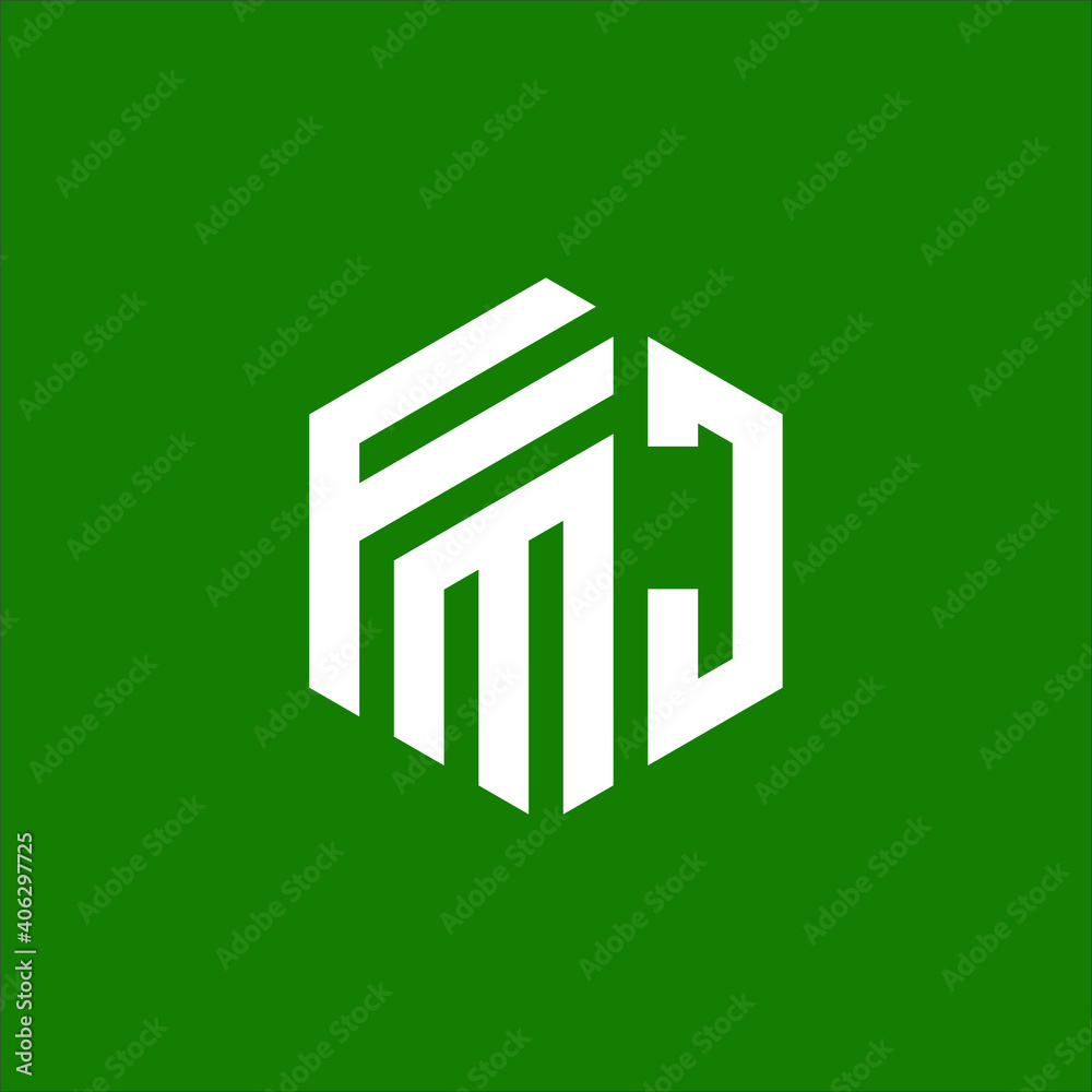 Vetor de FMJ logo FMJ icon FMJ vector FMJ monogram FMJ letter FMJ ...