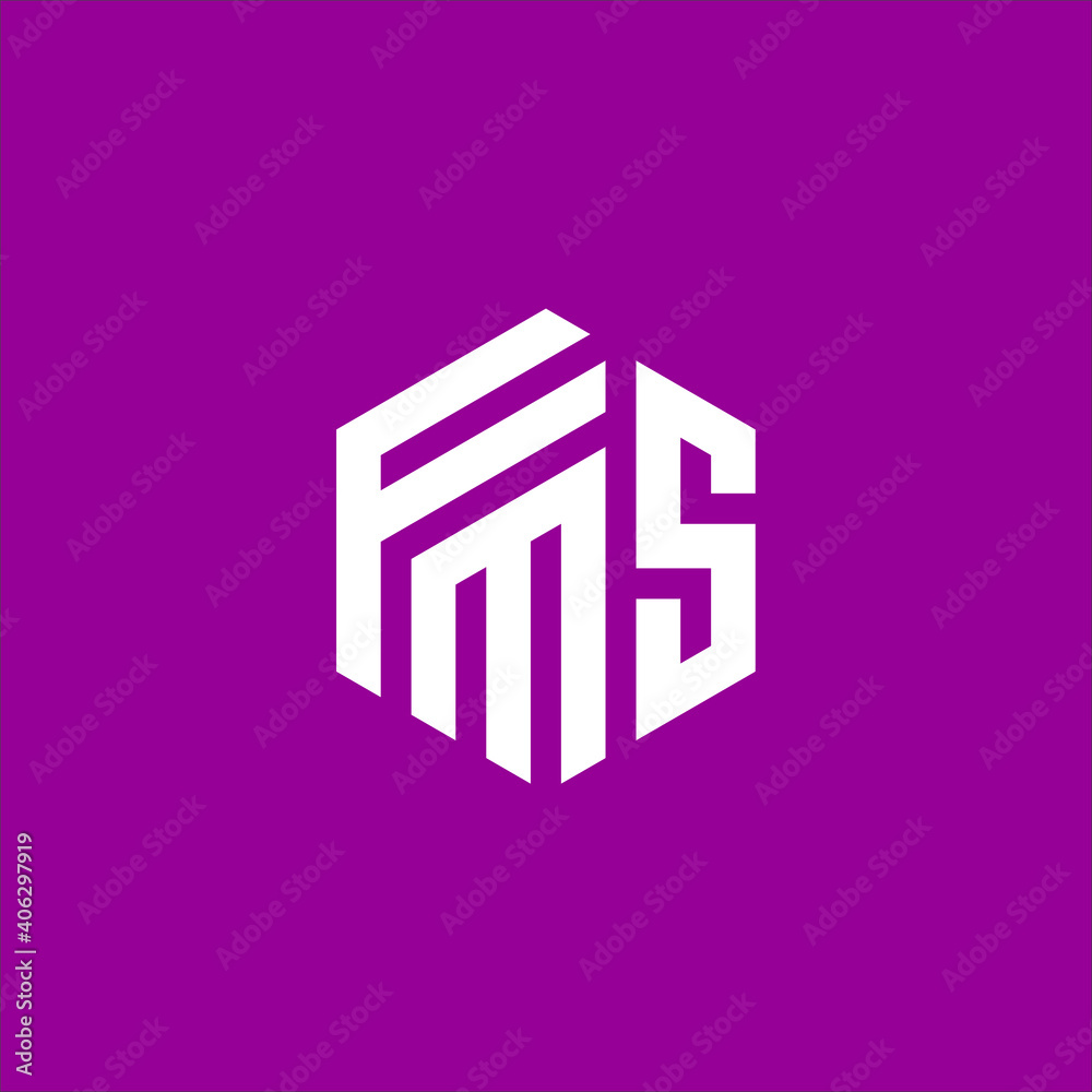 Vecteur Stock FMS logo FMS icon FMS vector FMS monogram FMS letter FMS ...