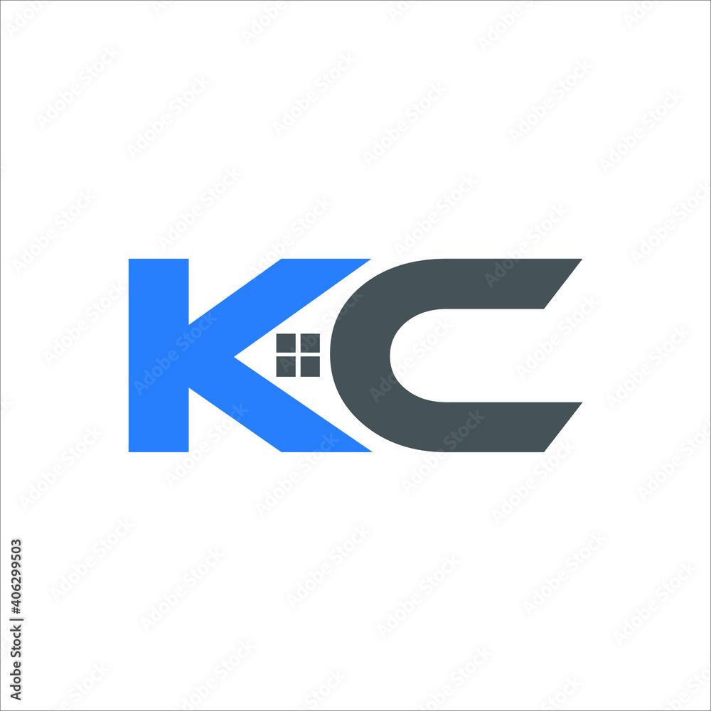 KC logo KC icon KC vector KC monogram KC letter KC minimalist KC ...