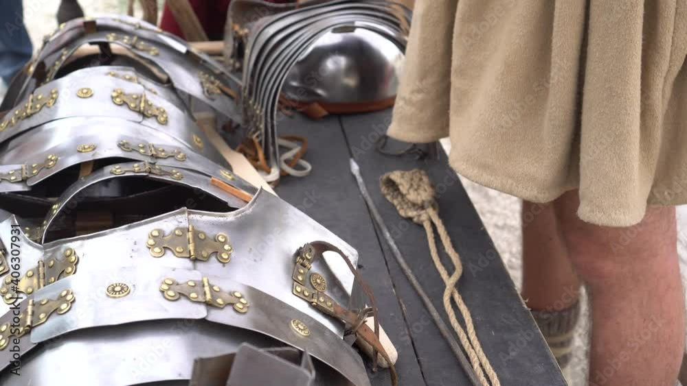 A Roman Legionary's armour and equipment. Epic Armoury’s Roman Legion ...