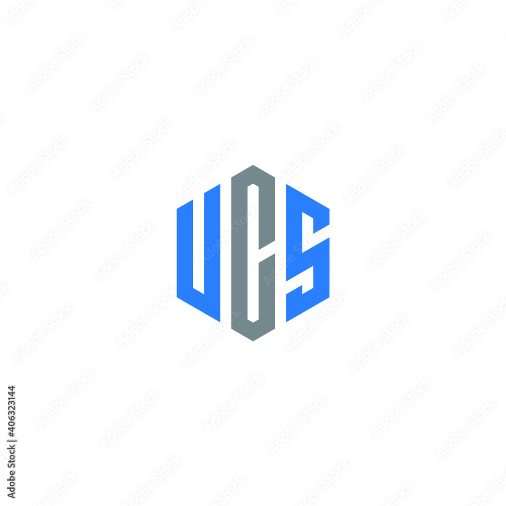 UCS logo UCS icon UCS vector UCS monogram UCS letter UCS minimalist UCS ...
