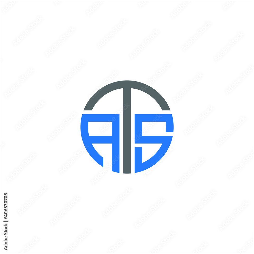 Vetor de ATS logo ATS icon ATS vector ATS monogram ATS letter ATS ...