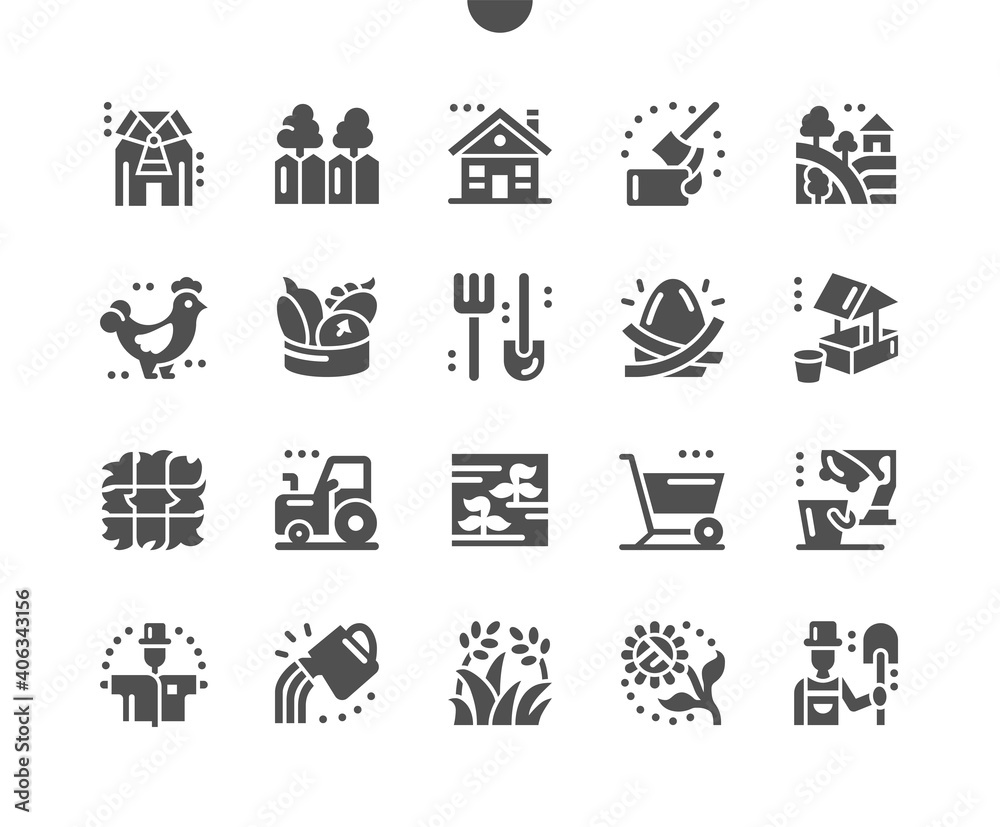 Village. Rural landscape. Vegetables from the garden. Tractor, cart ...