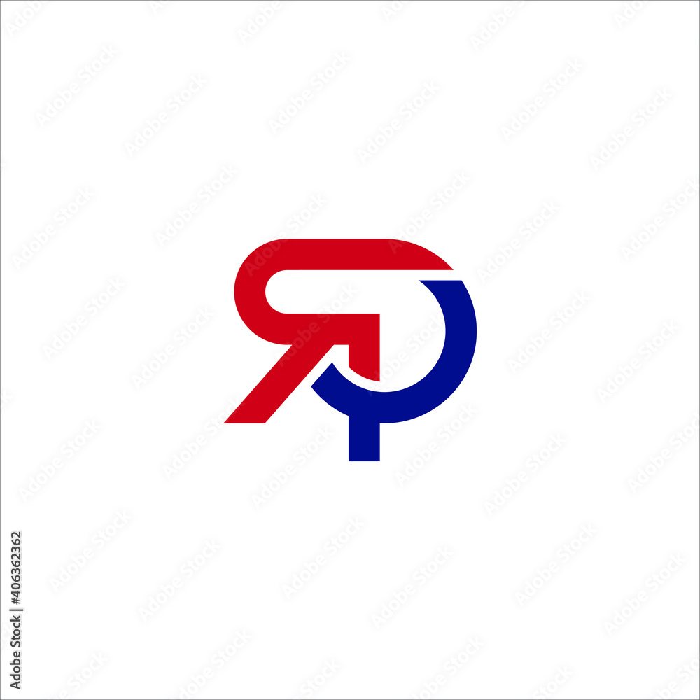 RP logo RP icon RP vector RP monogram RP letter RP minimalist RP ...