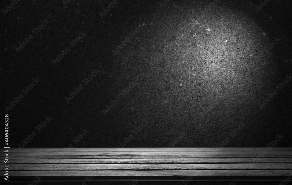empty dark background, for your product layout, empty table Stock Photo ...