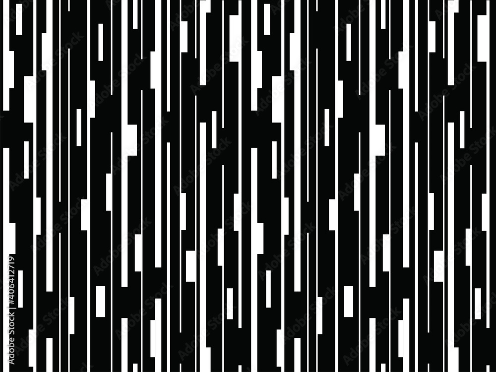 Seamless vertical broken line pattern vector on white background for ...