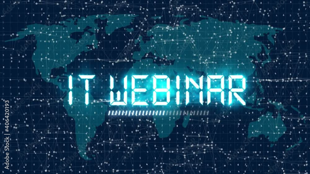 Diverse people look at web cameras listen webinar lecture participate ...