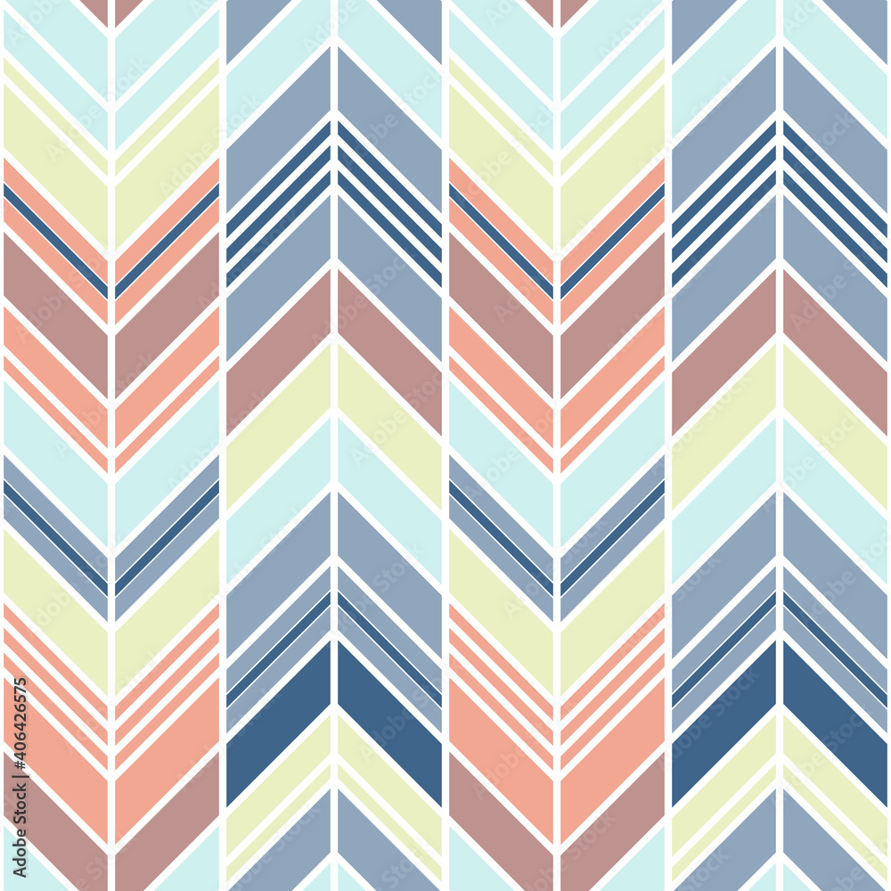 Blue Chevron Desktop Wallpaper