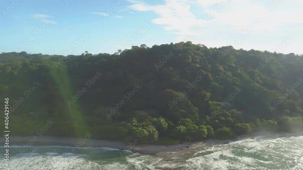 4k Costa Rica drone over beaches, jungle, beautiful oceans, and ...