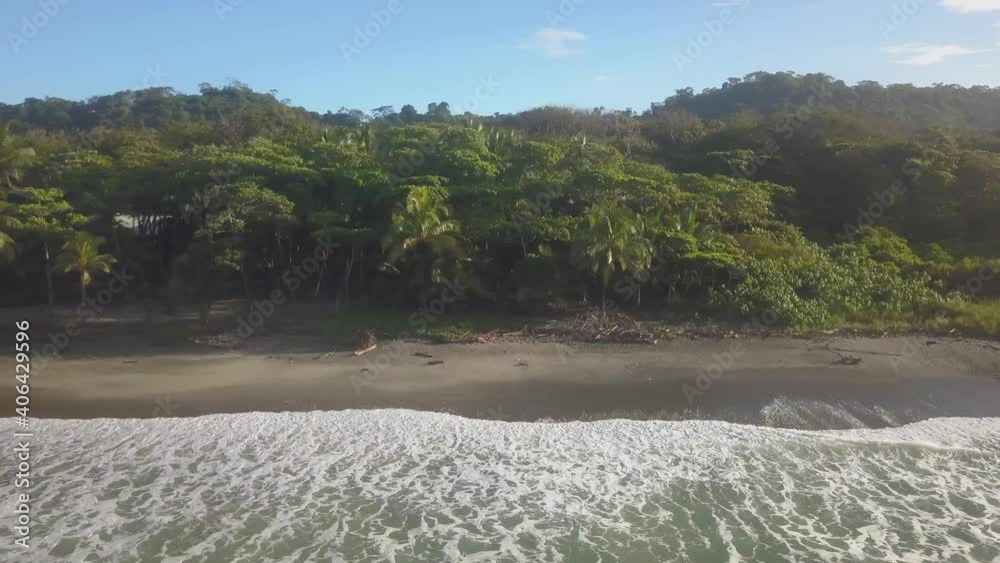 4k Costa Rica drone over beaches, jungle, beautiful oceans, and ...