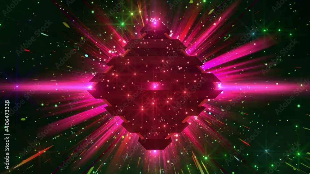 Diamond Colorful Space Graphics Lyric Video Edits Dj Visuals Events ...