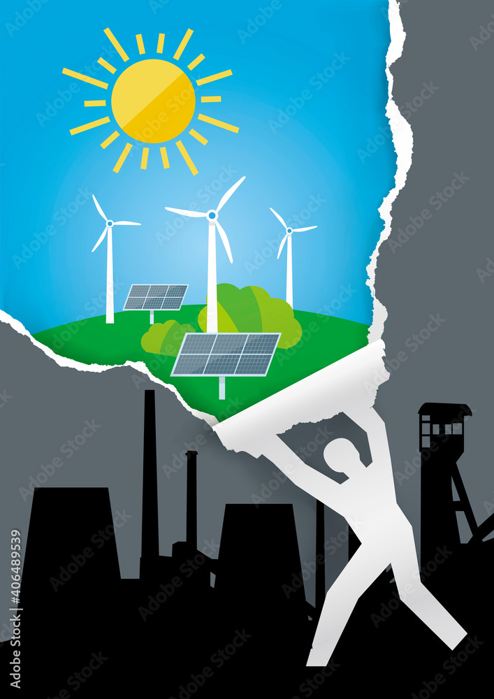 Discovering and using renewable energy resources instead of dark ...