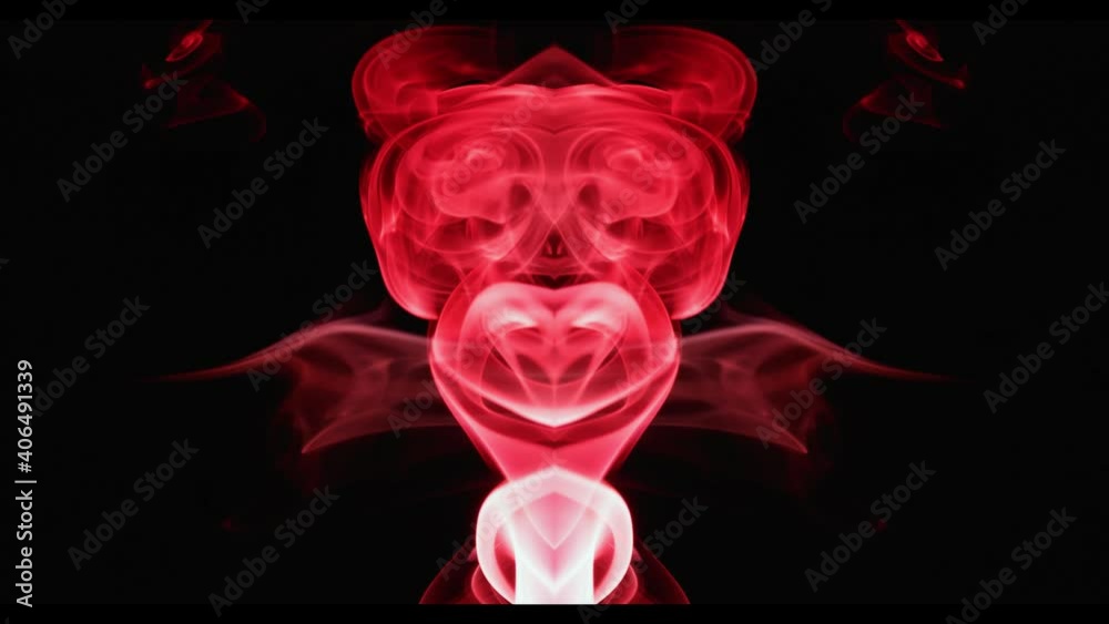 Psychedelic fantasies of colored smoke. Psychodiagnostic test ...