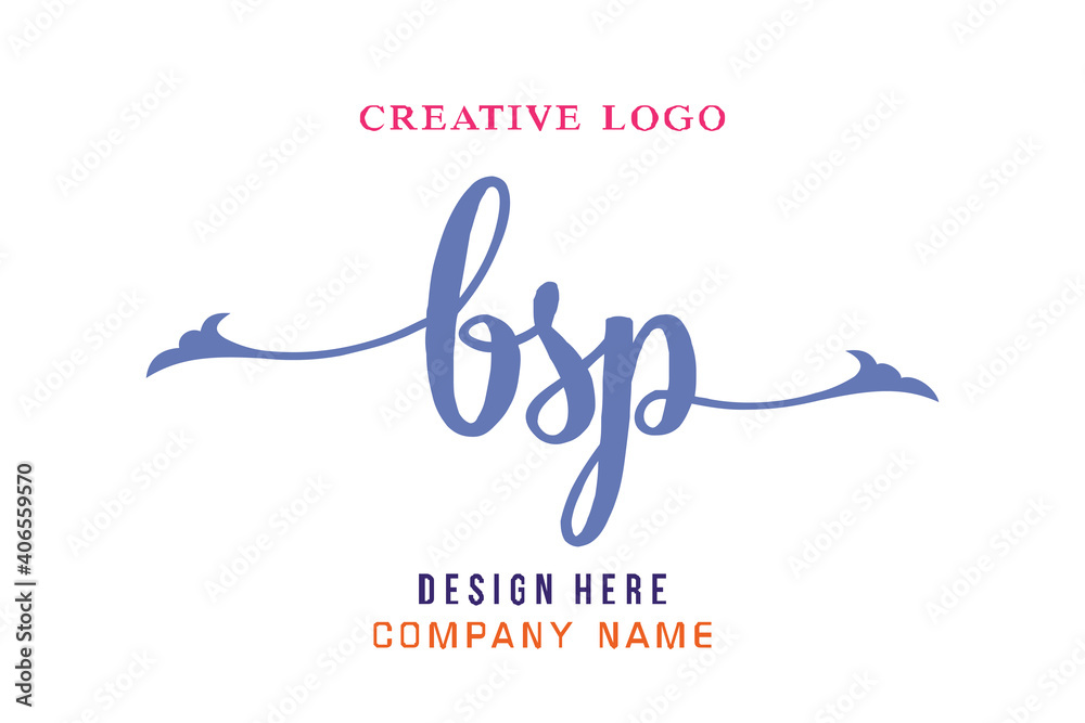 BSP lettering logo is simple, easy to understand and authoritative ...