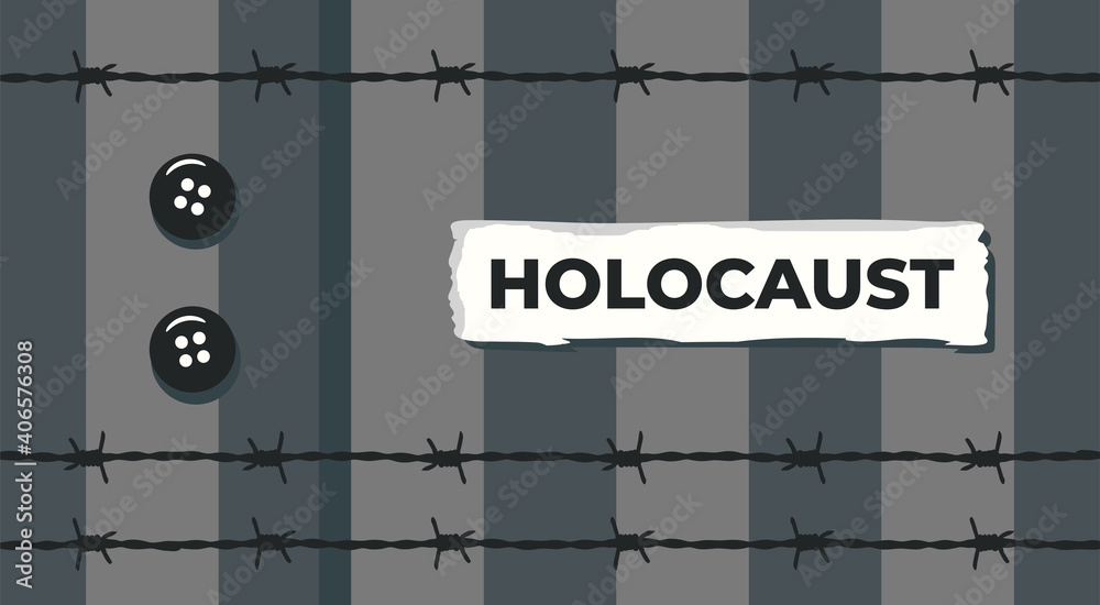 The Holocaust, also known as the Shoah. Auschwitz clothing ...