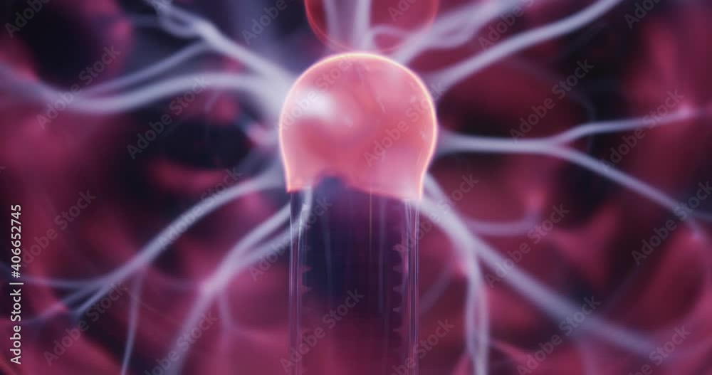 Plasma globe (also called plasma ball, dome, sphere) A clear glass ...