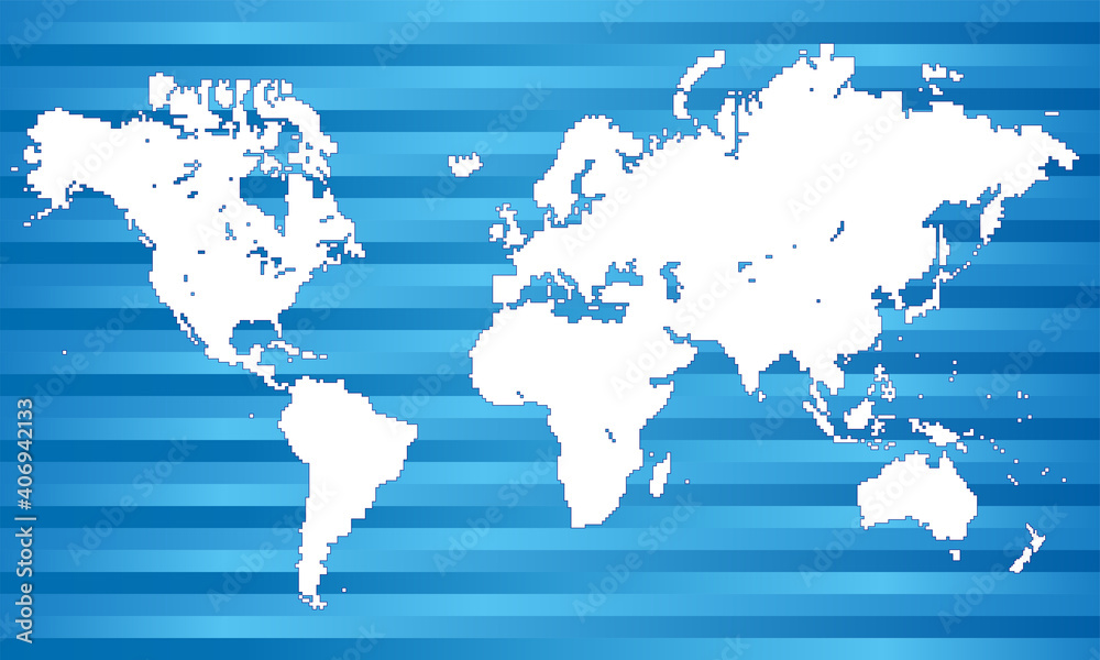 Information and communication image Illustration of a standard world ...