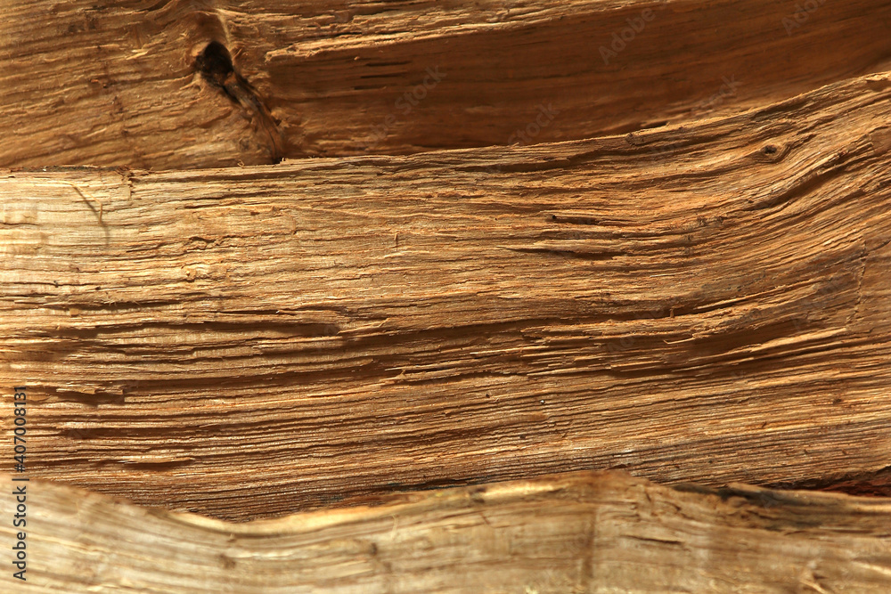 Horizontal layered composition with wood texture. Smooth lines of wood ...