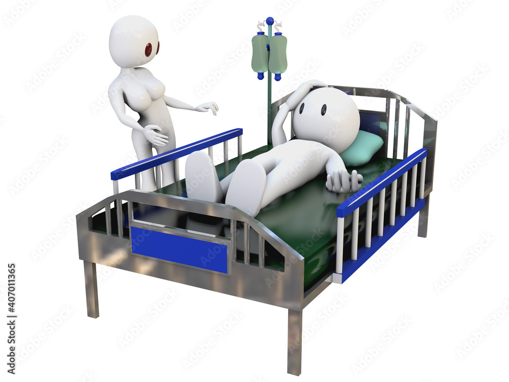 3D RENDER ILLUSTRATION. Cartoon clipart character clipping path on ...