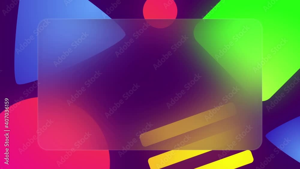 Frosted glass blur and gradient shape. Glass Effect. Glassmorphism ...