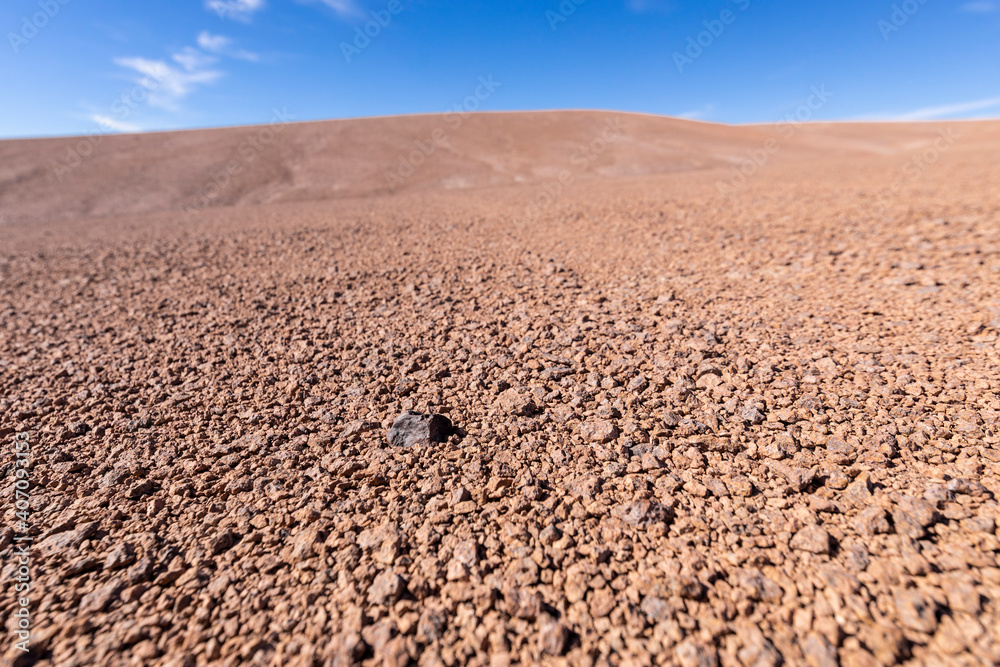 Chondrite Meteorite, a piece of rock formed in outer space in the early ...