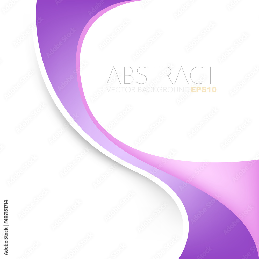 Purple curve line vector background with spaces for design Stock Vector ...