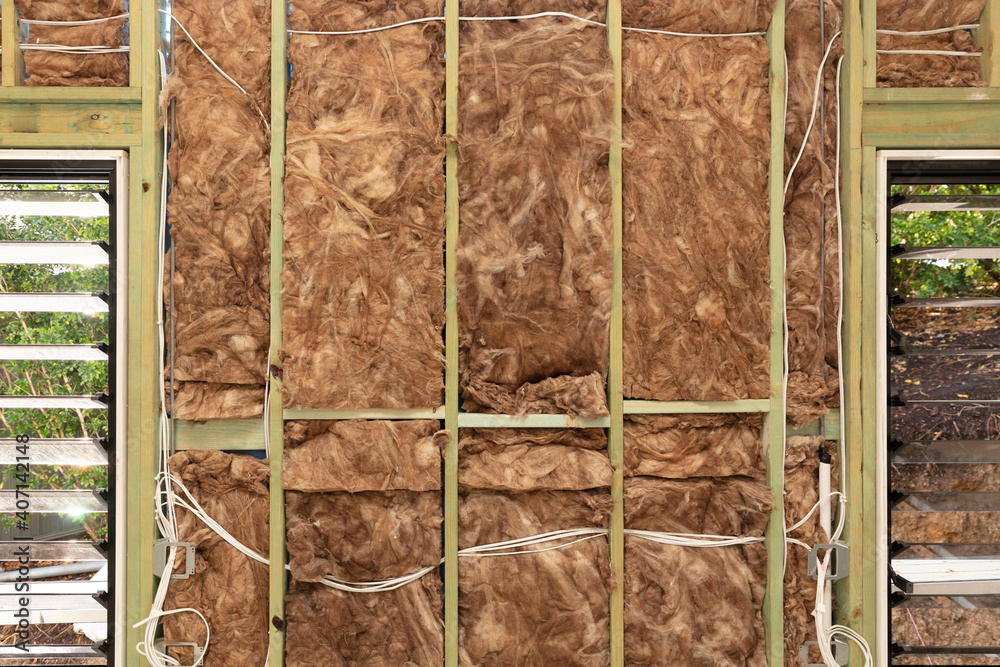 Photo & Art Print Timber wall frame with insulation, Zstock