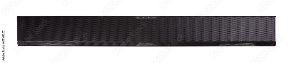 Soundbar isolated on white background Stock Photo | Adobe Stock