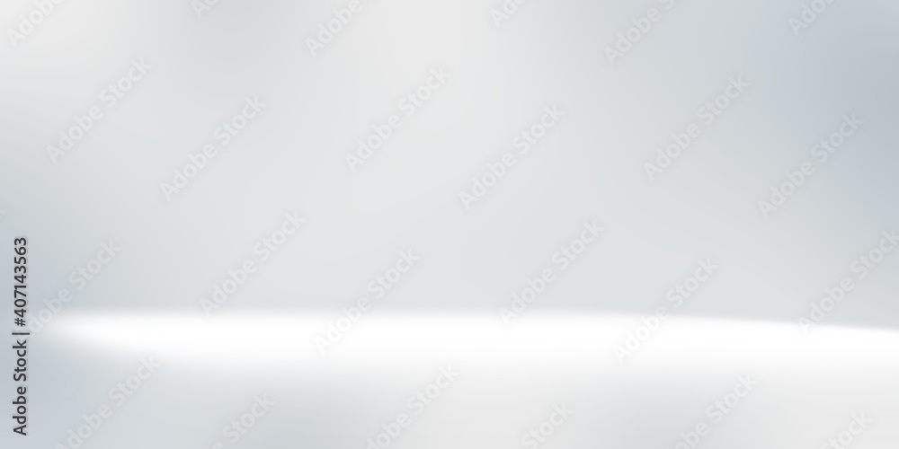 soft gray studio room background, grey floor backdrop with spotlight ...