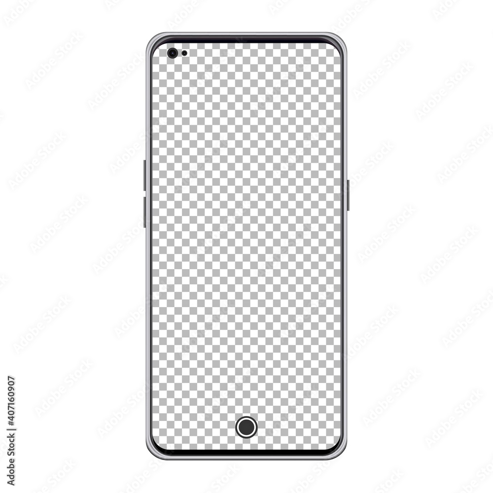 Smart Mobile phone transparent PNG mockup, Mobile mockup, Smartphone ...
