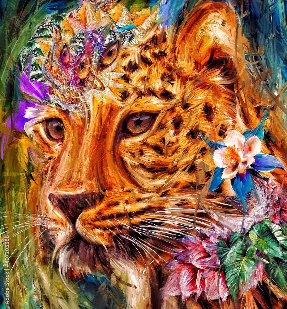 Fantastical and Surreal Nature and Animals Stock Illustration | Adobe Stock