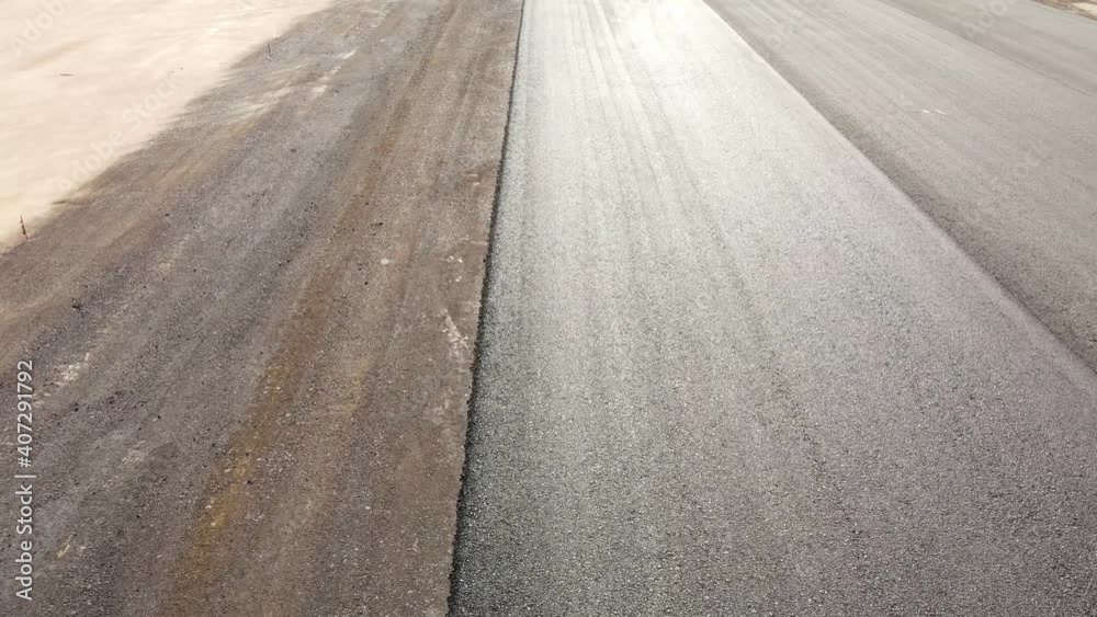 Smooth asphalt road. Surface grunge rough of asphalt, Tarmac grey ...