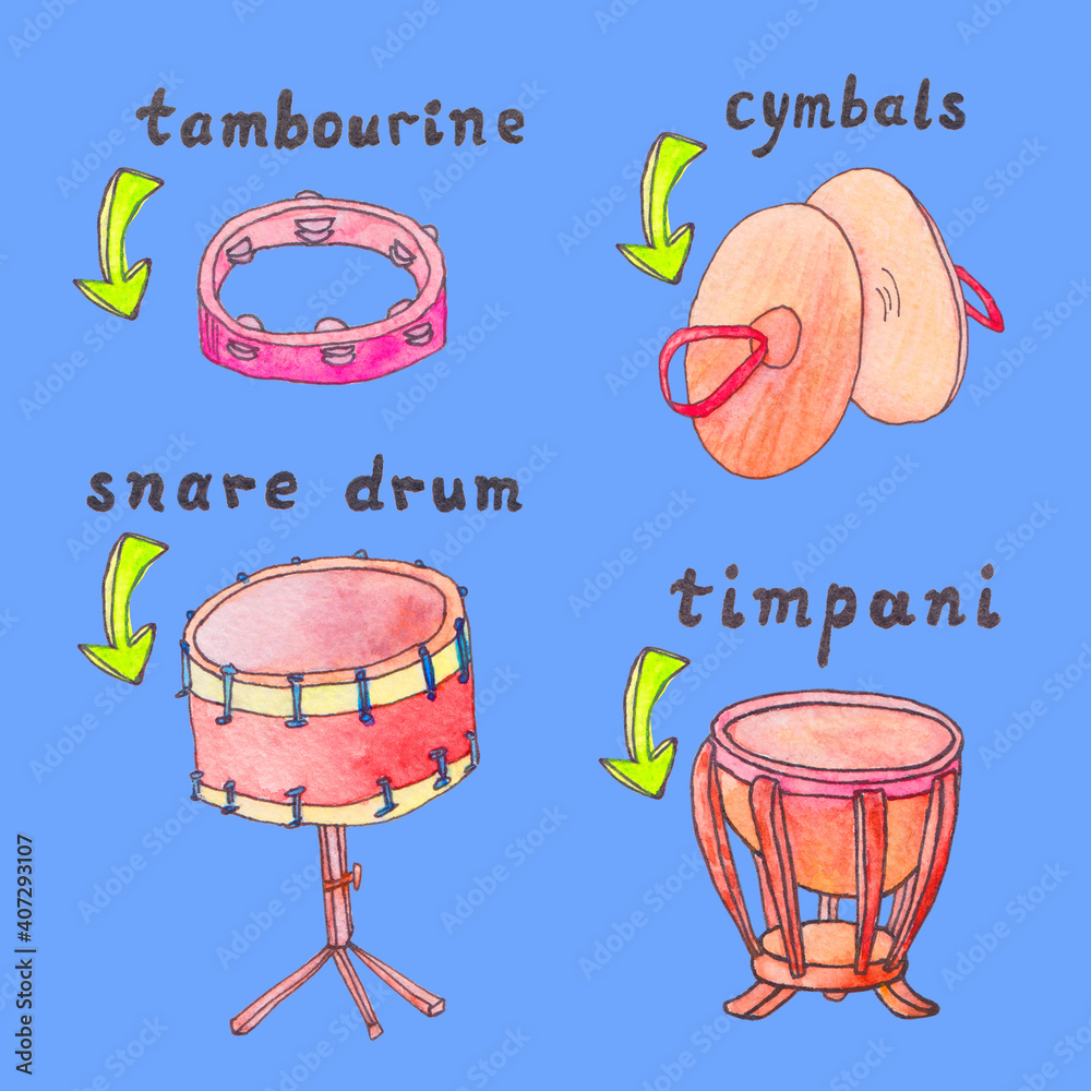 Ancient Greek Instruments Cymbals Clipart