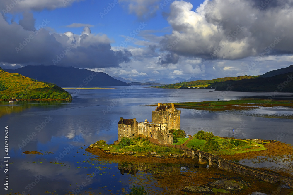 Eilean Donan Castle of Scotland, UK - Allegedly the most photographed ...