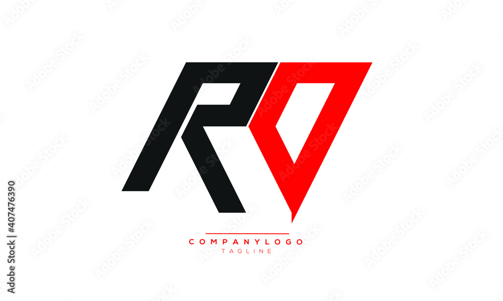 RD icon monogram letter text alphabet logo design Stock Vector | Adobe ...