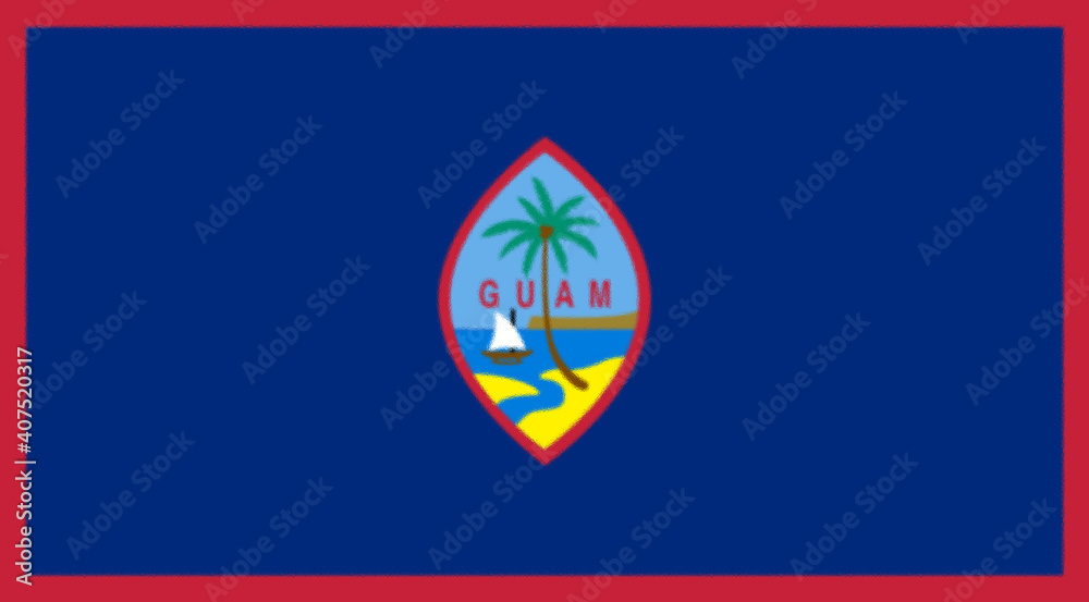 The flag of the United States territory of Guam was adopted on February ...