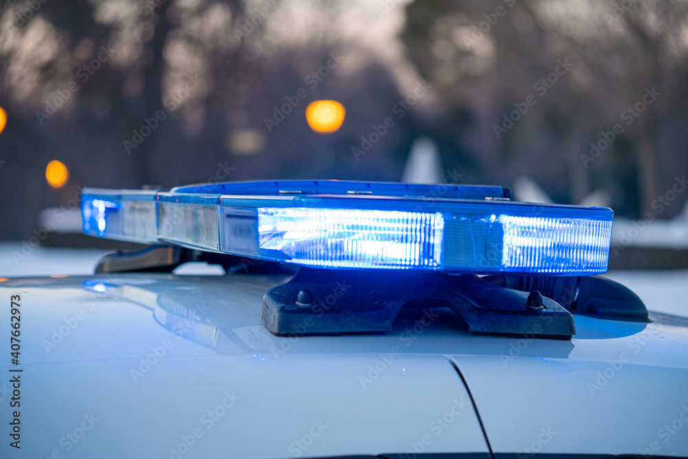 Police Car Roof Lights