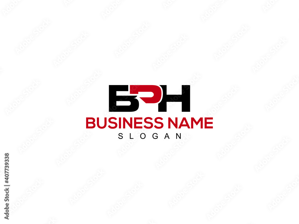 BPH Logo And Illustrations Design For New Business Stock Vector | Adobe ...