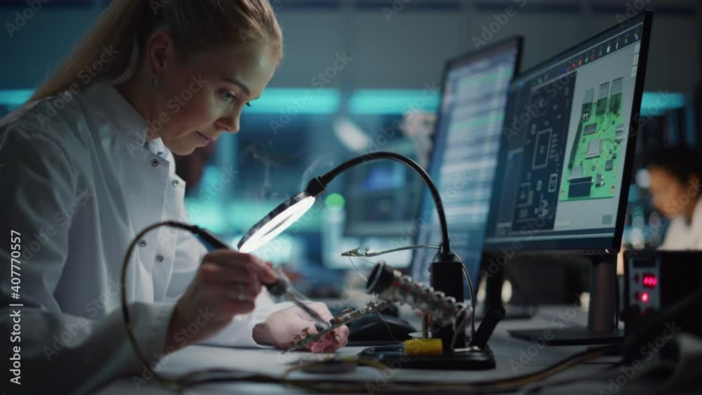 Modern Electronics Research and Development Facility: Beautiful ...