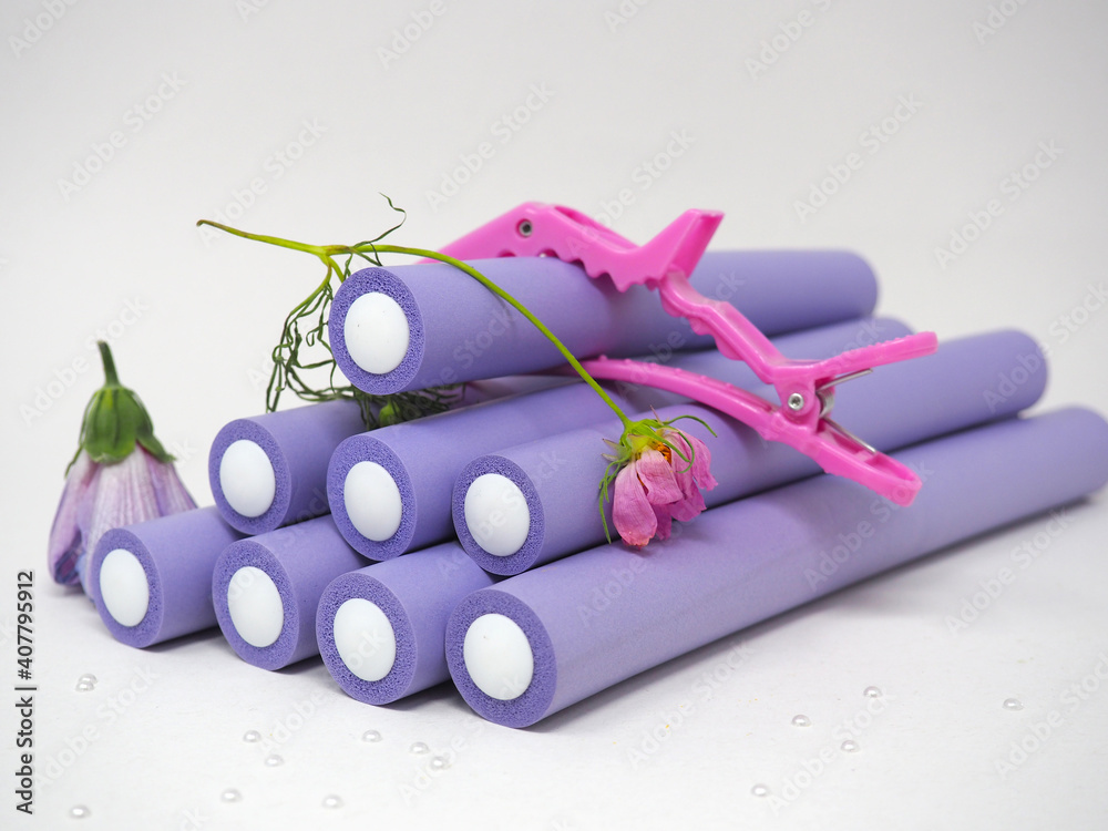 High Resolution, Foam Hair Curlers, Rods, no Heat, Flexible Hair ...