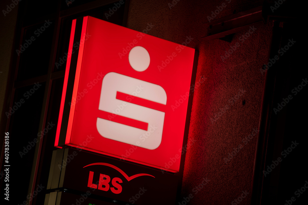 Logo der Sparkassen, Bank, Deutschland Stock Photo | Adobe Stock