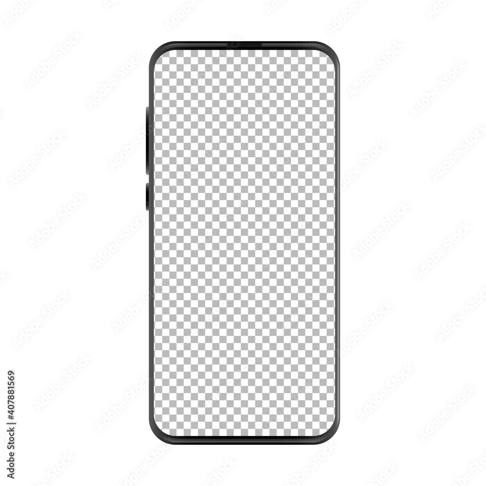 Smart Mobile phone transparent PNG mockup, Mobile mockup, Smartphone ...