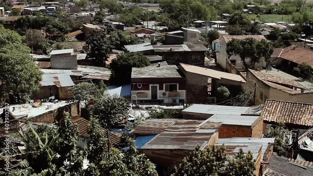 Ricardo Brugada neighbourhood, aka La Chacarita, Asuncion, Paraguay ...