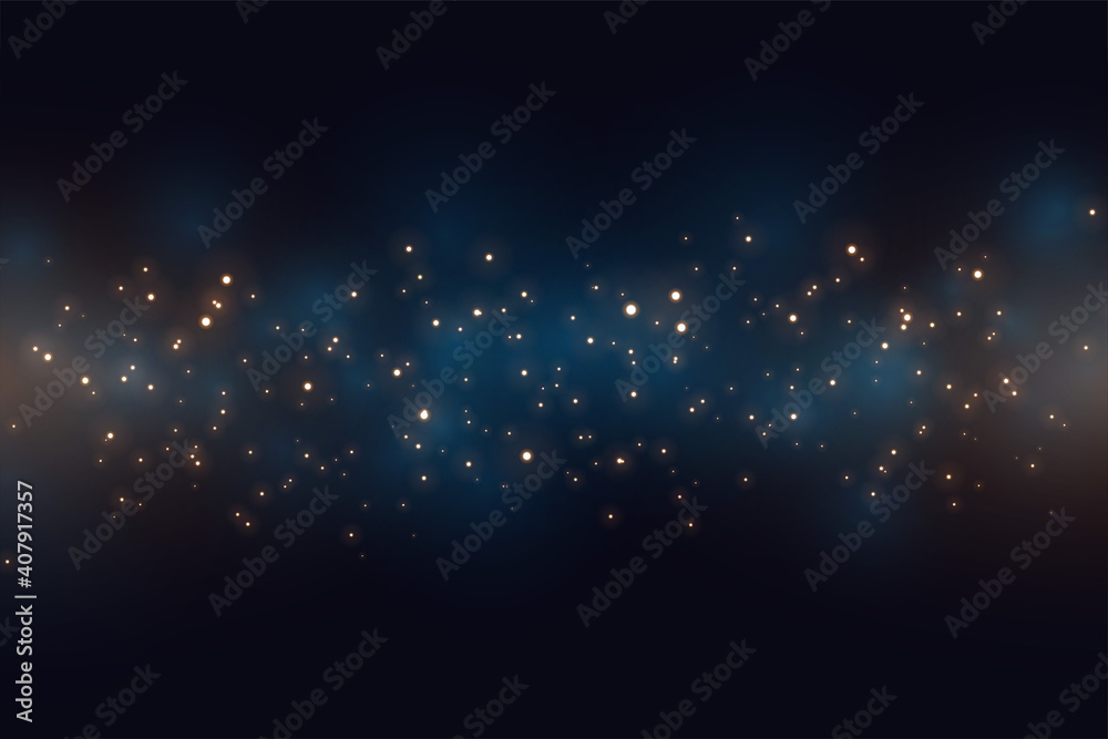 royal blue background with sparkles light effect Stock Vector | Adobe Stock