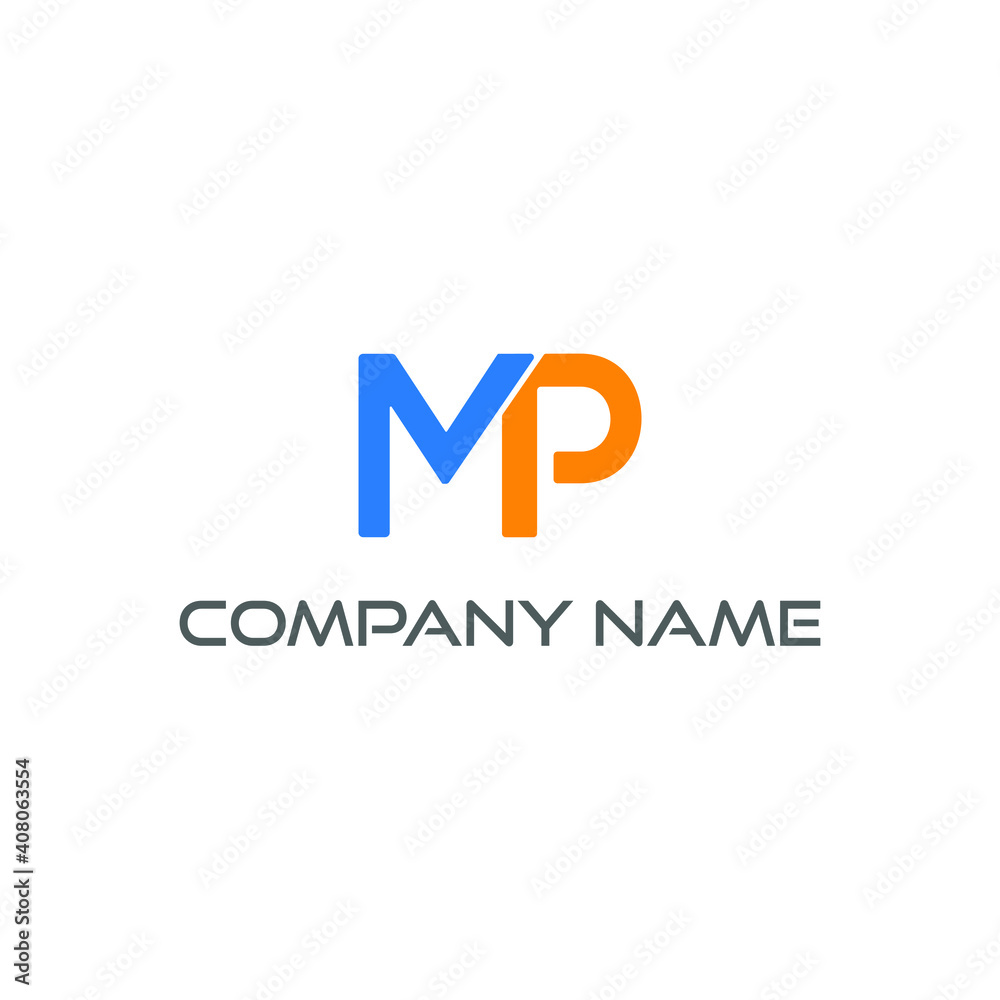MP LOGO MP ICON MP VECTOR MP LETTER MP MINIMALIST MP FLAT MP MONOGRAM ...