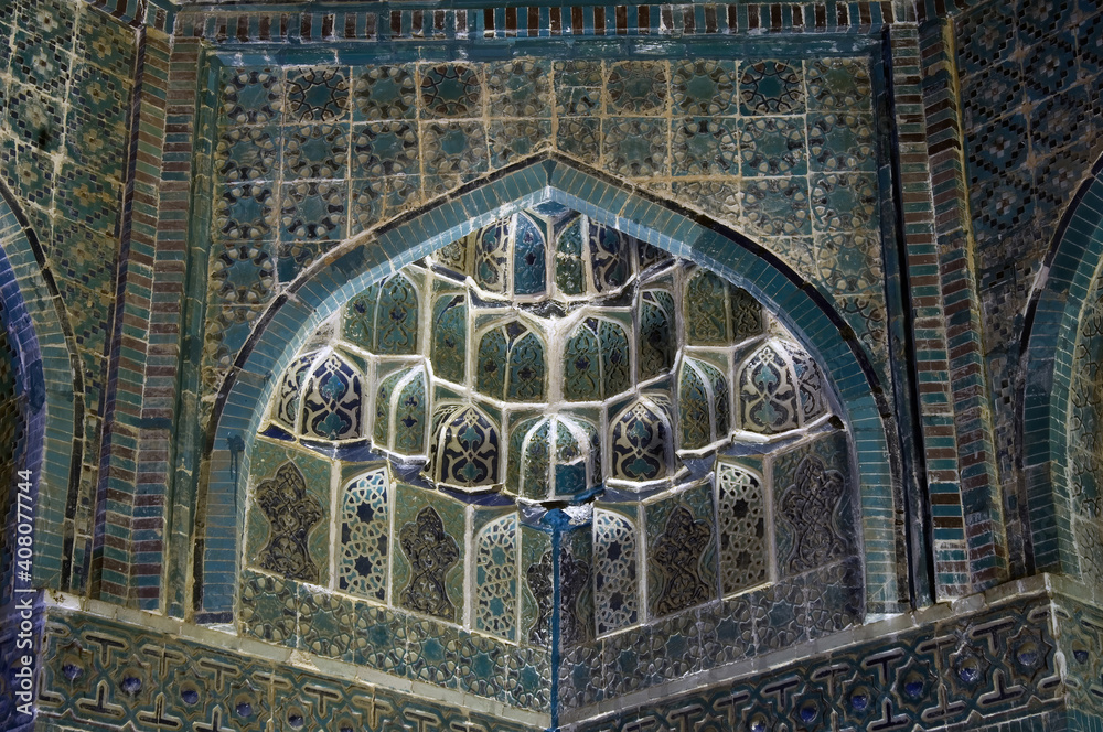 Shadi Mulk Aka (Shadi Mulk oko) Mausoleum, Shahr-I-Zindah (Shahi Sinda ...