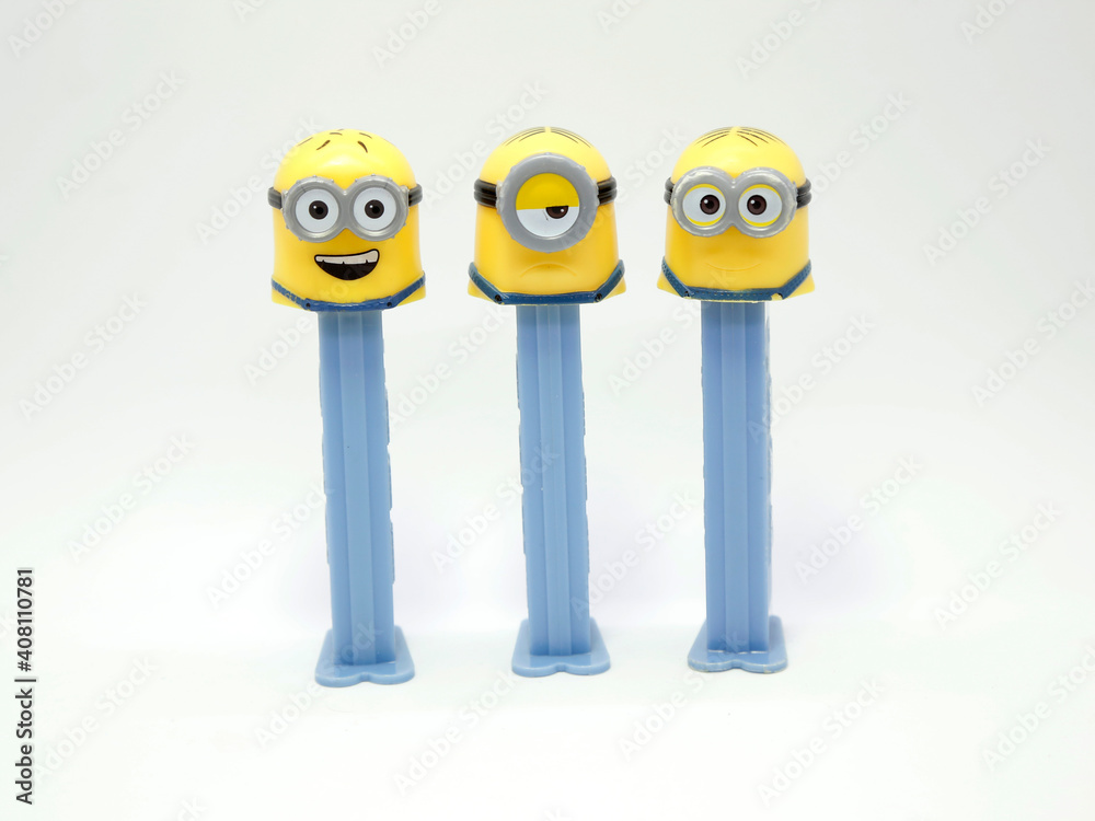 Minions. Stuart, Kevin y BOBK. The three main minions of the movies ...