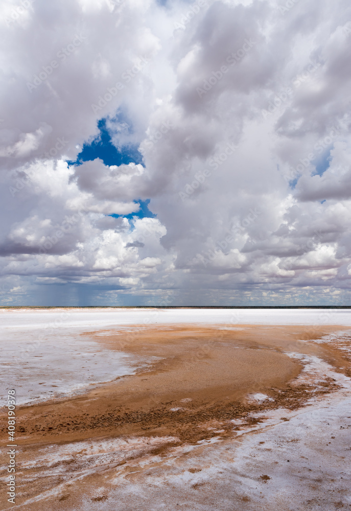 Salt Pan In Africa, Koes, Namibia Stock Photo | Adobe Stock